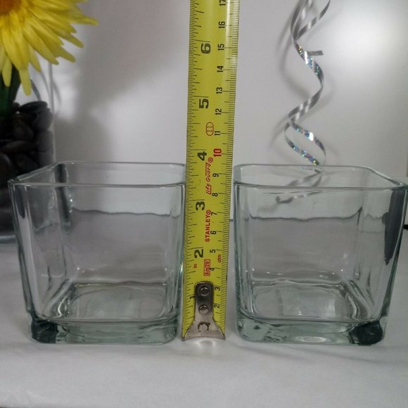 Libby Glass Inc | Accents | Libby Glass Votive Candle Holders New ...